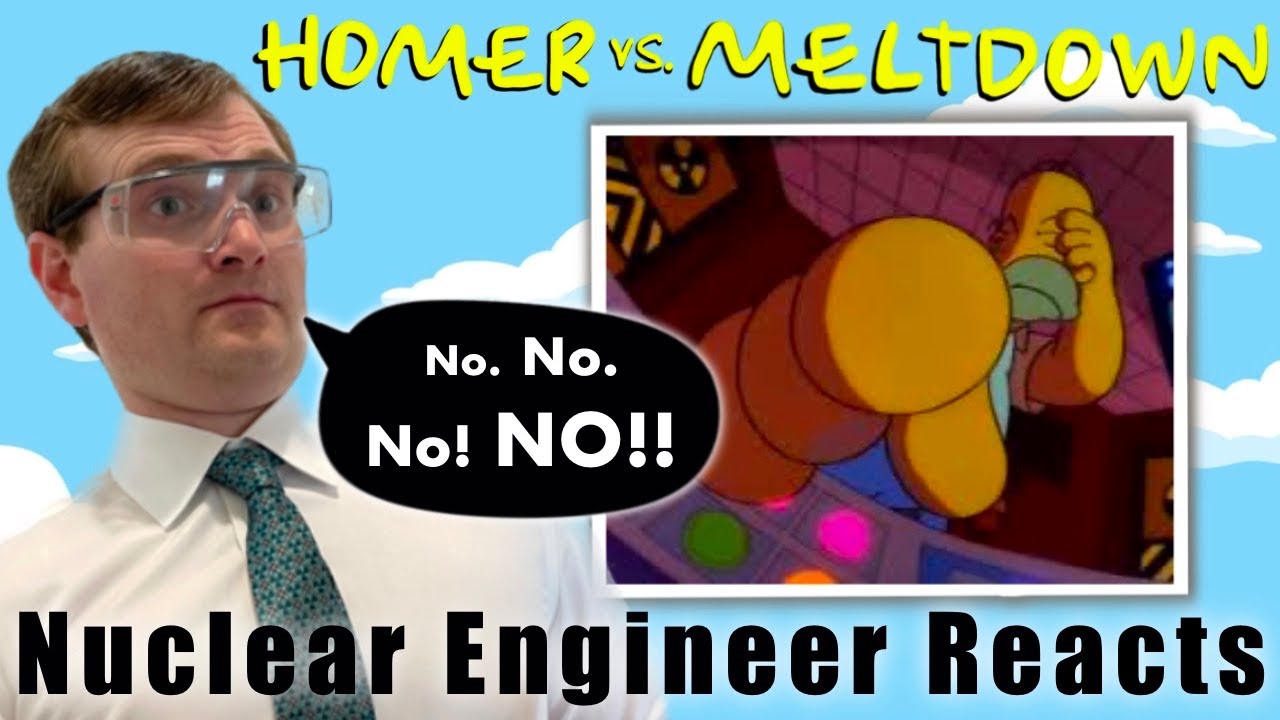 Nuclear Engineer Reacts to The Simpsons – Homer Saves Springfield From ...