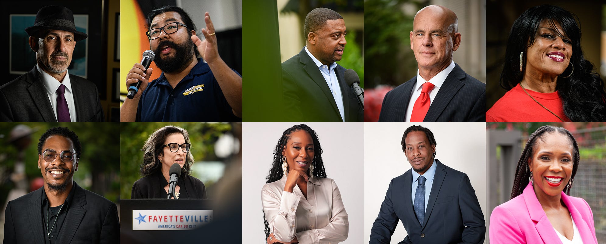 2 candidates emerge from crowded Fayetteville mayoral race, advancing ...