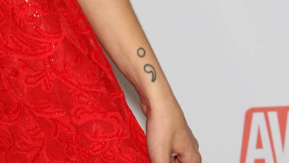 Ink for mental health awareness: $10 Semicolon tattoos on Mental Health ...