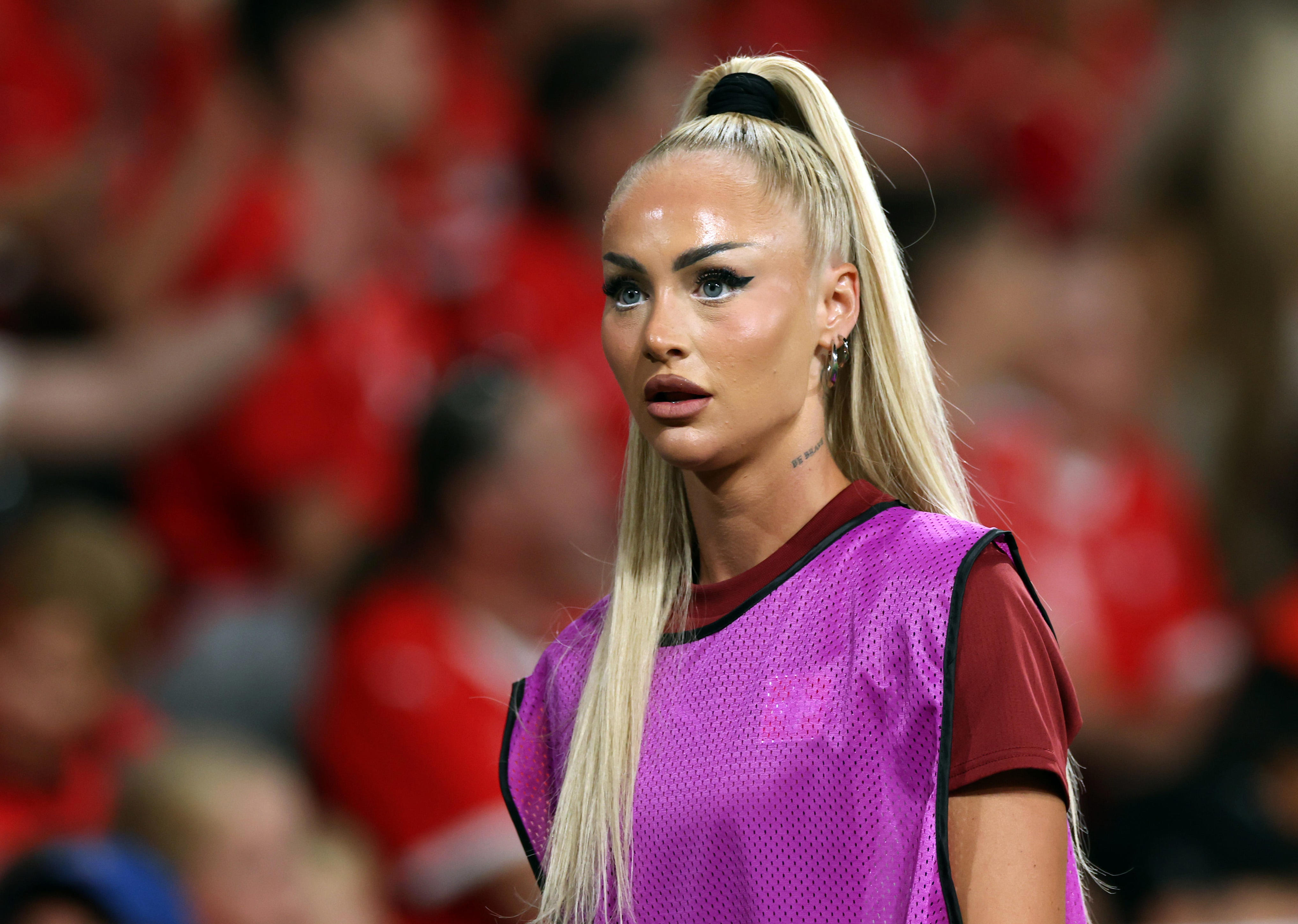 Best of Swiss soccer star Alisha Lehmann in photos