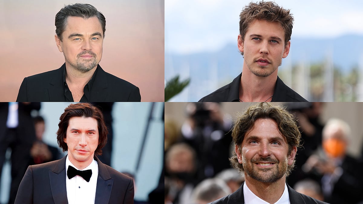 Leonardo DiCaprio, Austin Butler, Adam Driver and Bradley Cooper ...