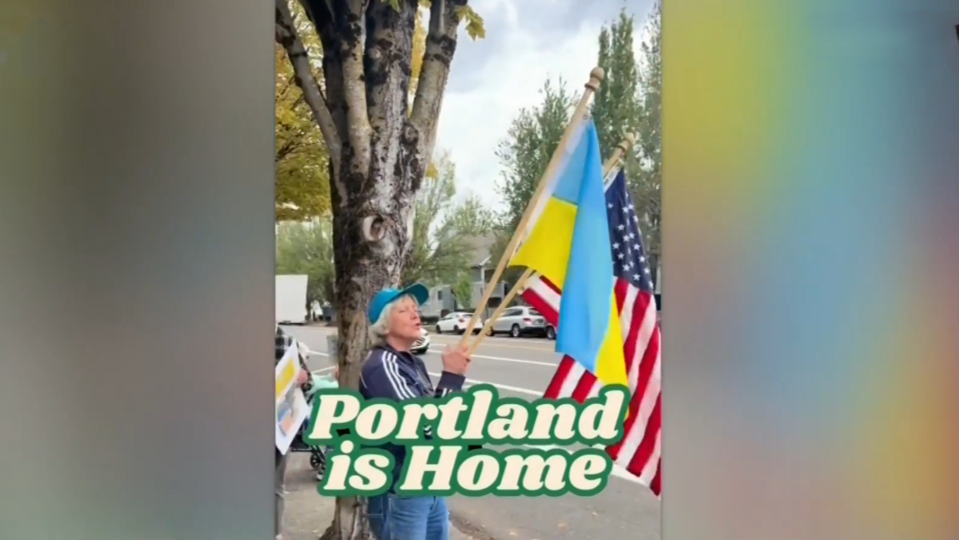 Footage shows ‘ridiculous’ Democrats singing in Portland protest