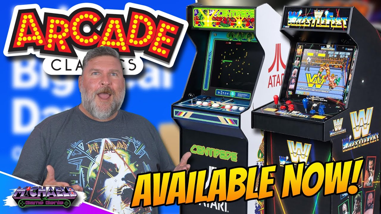 Wrestlefest & Centipede Basic Fun Arcade Classics Available Now!