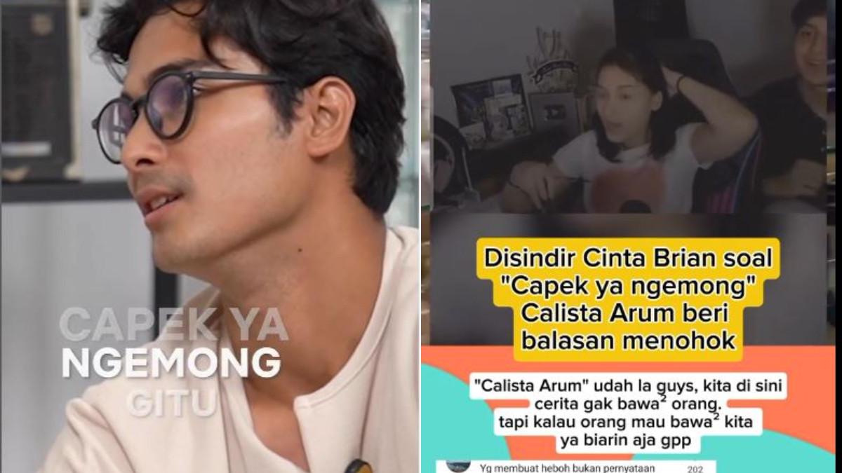 Balasan Callista Arum Disindir Cinta Brian saat Pacaran,Tak Insecure ...