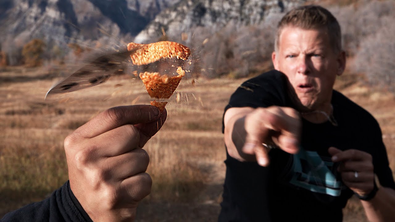 Card Throwing Trick Shots