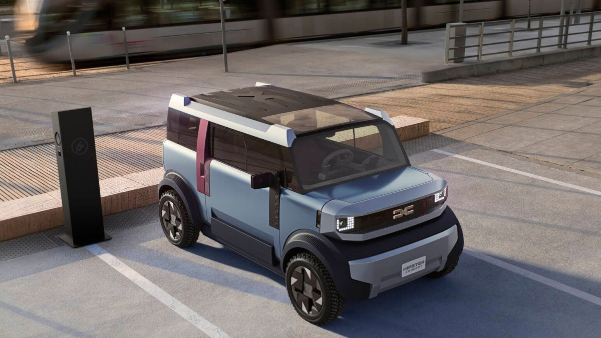 Το Dacia Hipster Concept θέλει να είναι το «λαϊκό» ηλεκτρικό αυτοκίνητο ...