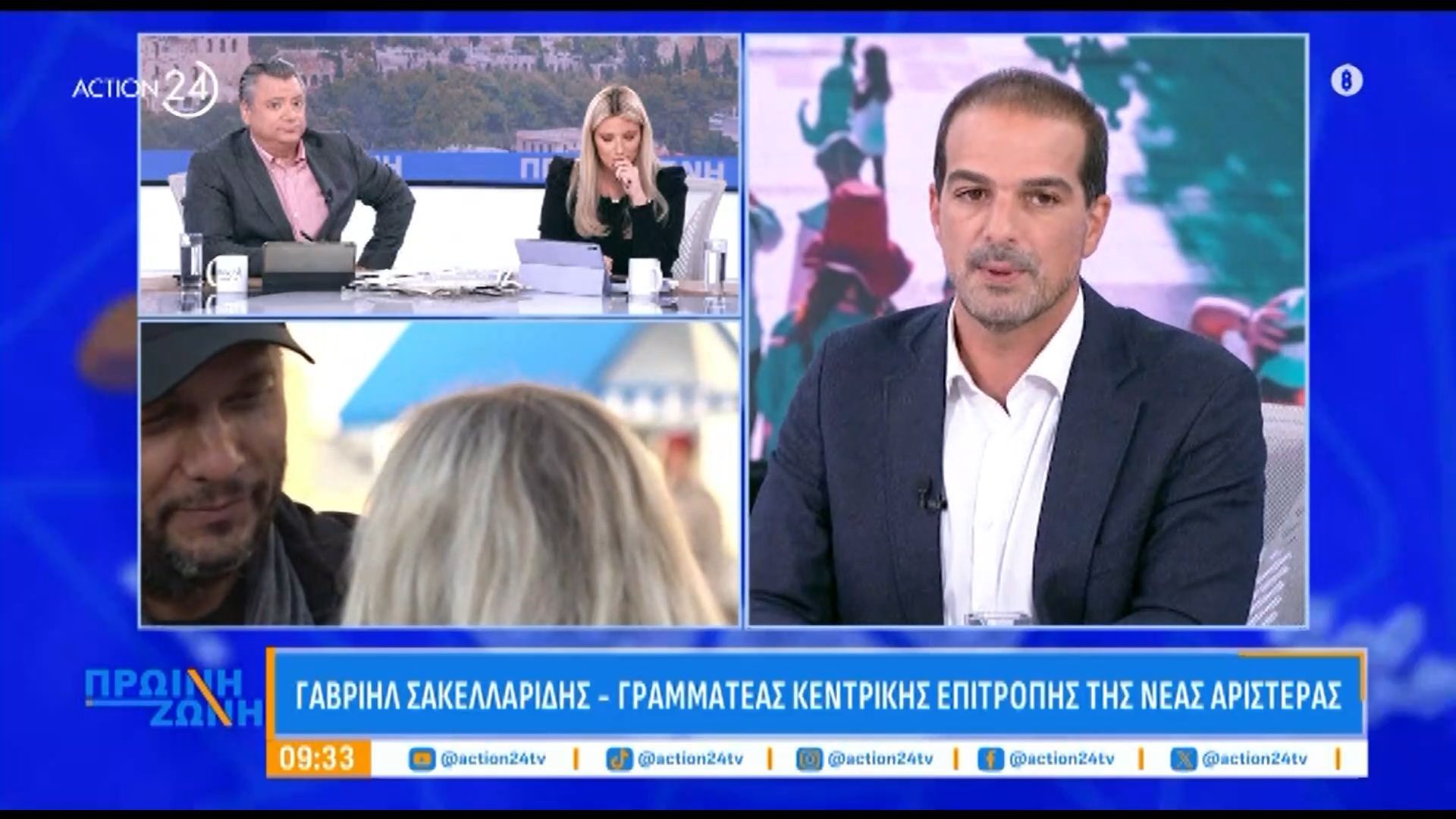 Γ. Σακελλαρίδης: «Θερμά συγχαρητήρια στον Π. Ρούτσι για τον αγώνα του»