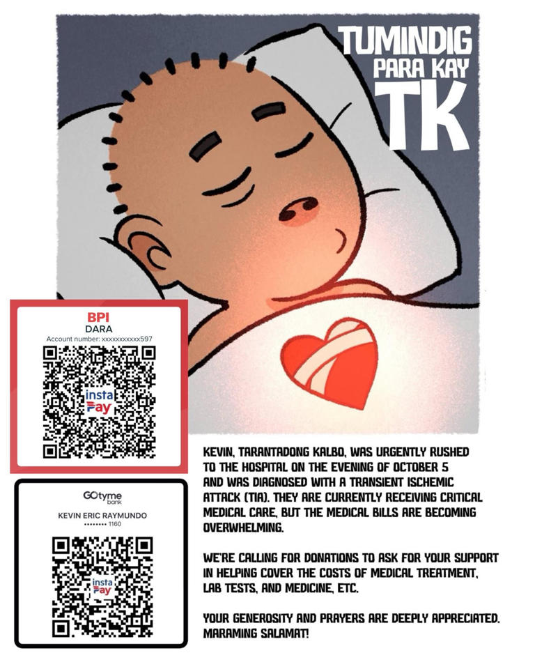 Pinoy artist Tarantadong Kalbo hospitalized due to transient ischemic ...