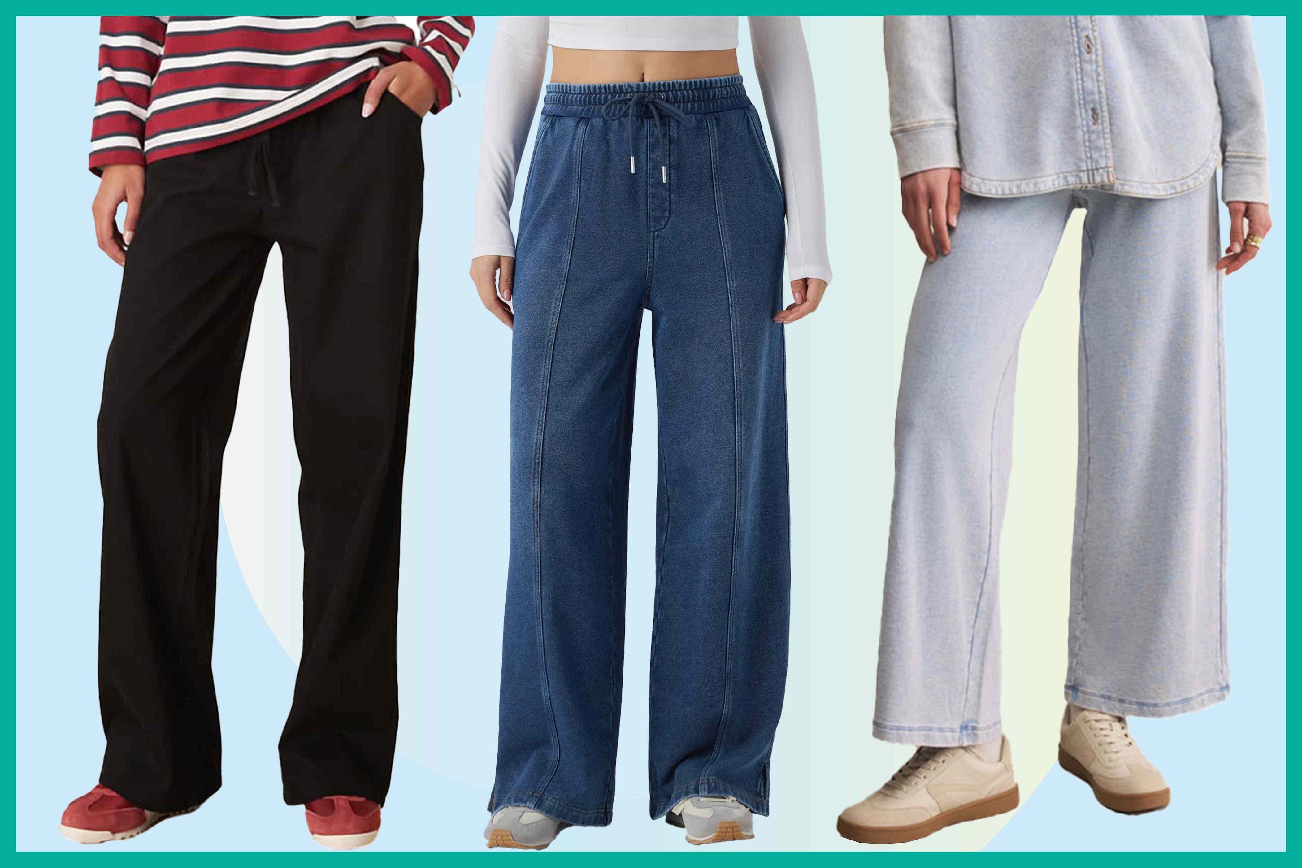 10 Sweatpant Jeans for Moms to Look Put Together but Feel (and Stay ...