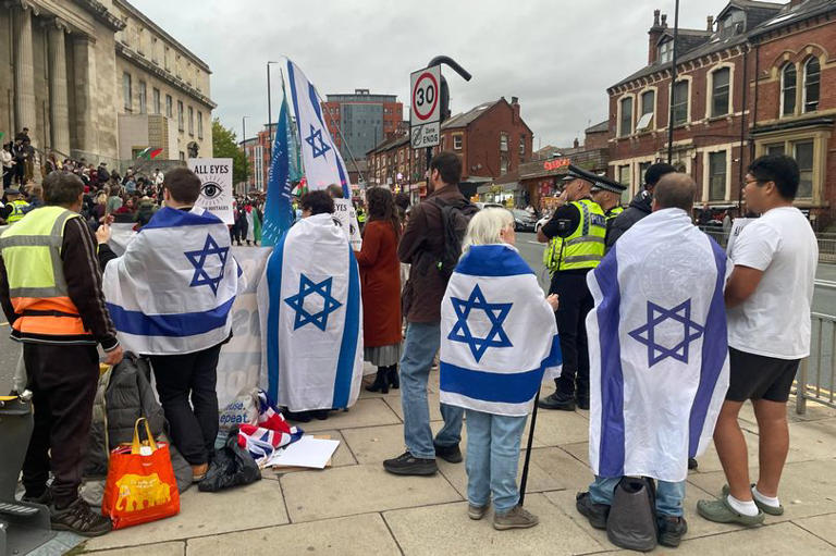 Students rally for pro-Palestine on 2nd anniversary of Hamas attack