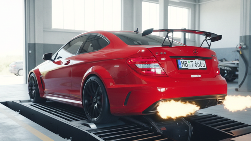 Mercedes AMG C63 Sound und Fahreindrücke