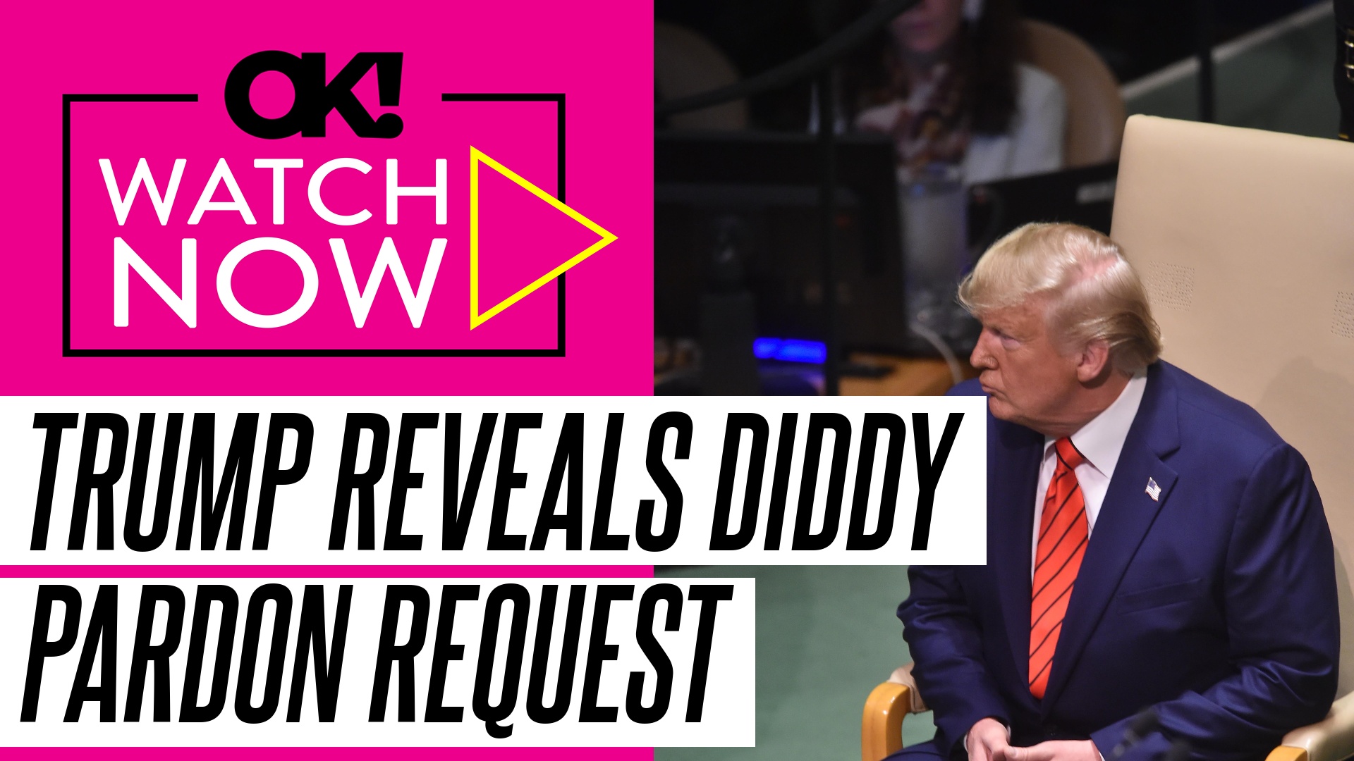 Donald Trump Confirms Sean 'Diddy' Combs Asked 'for a Pardon' After ...