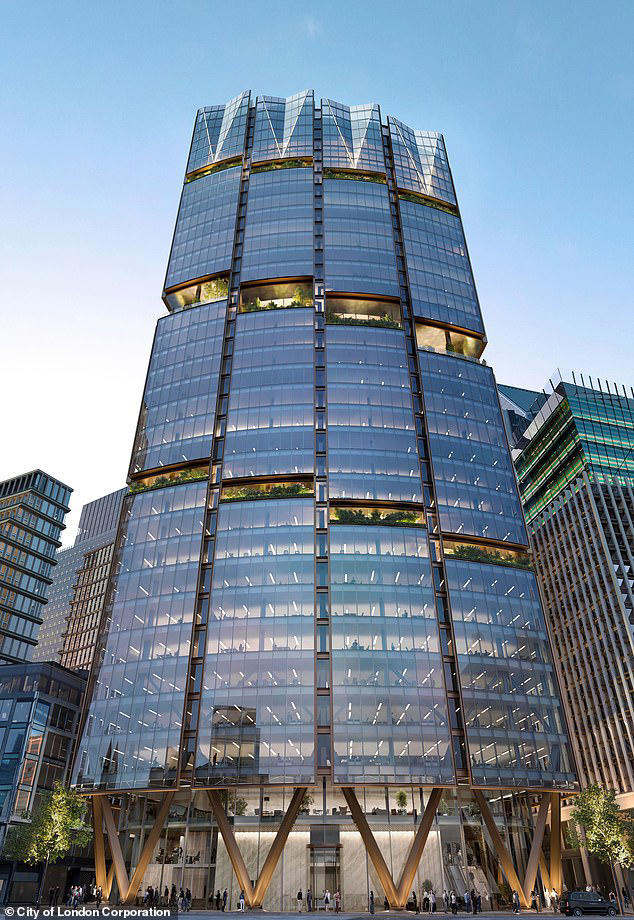 New 'jewel-like' skyscraper gets go ahead for City with 34 floors ...