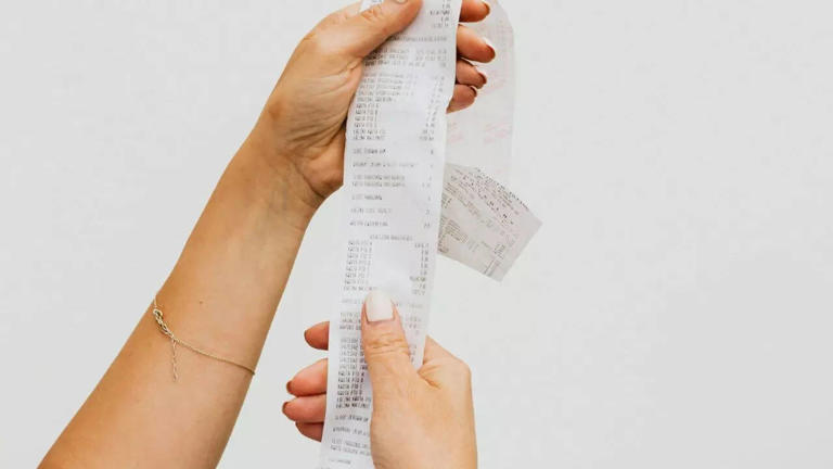 Stop touching your shopping receipts! Scientists warn of toxic ...