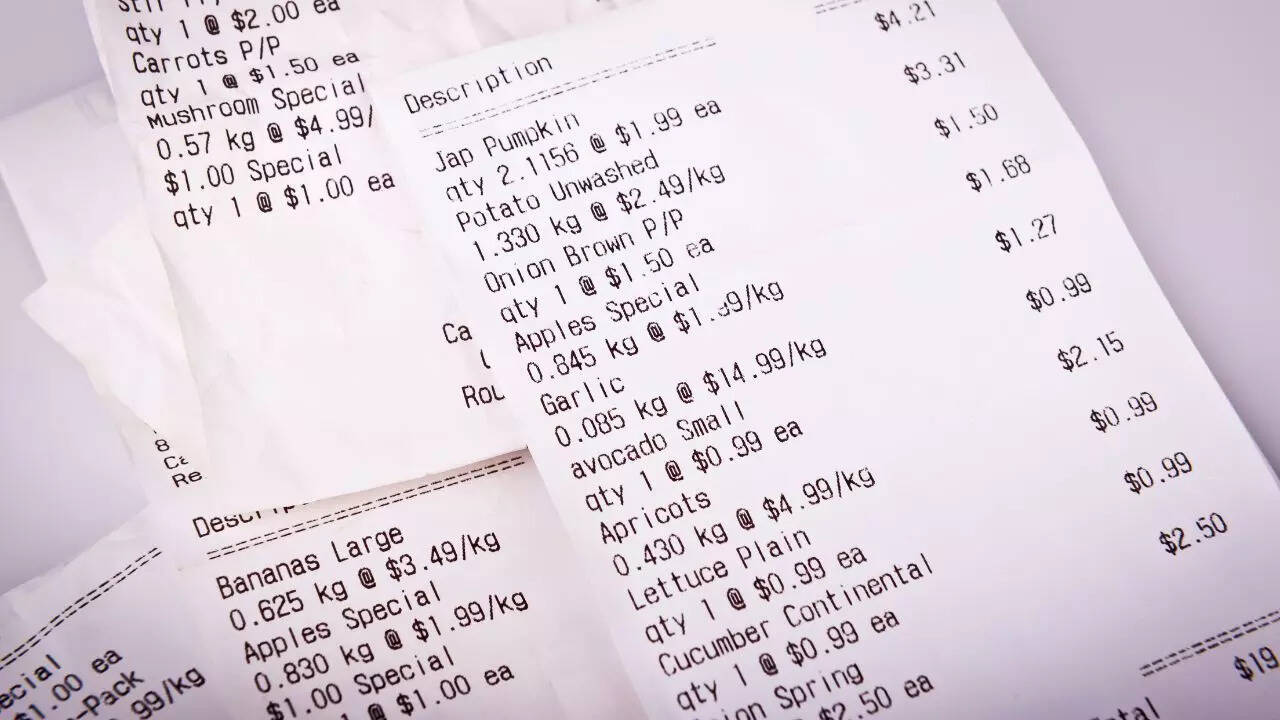 Stop touching your shopping receipts! Scientists warn of toxic ...