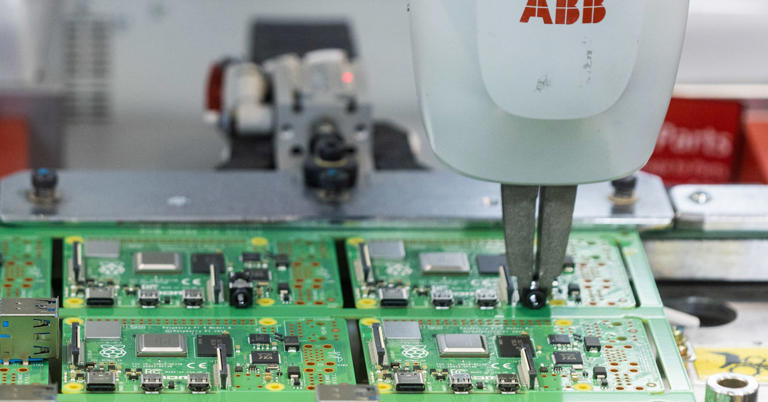SoftBank to buy ABB robotics unit for $5.4 billion as it boosts its AI play