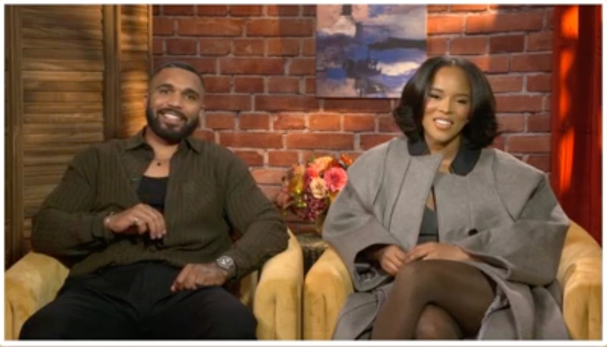 Watch: Serayah McNeill & Tyler Lepley talk ‘Ruth & Boaz,’ green flags ...