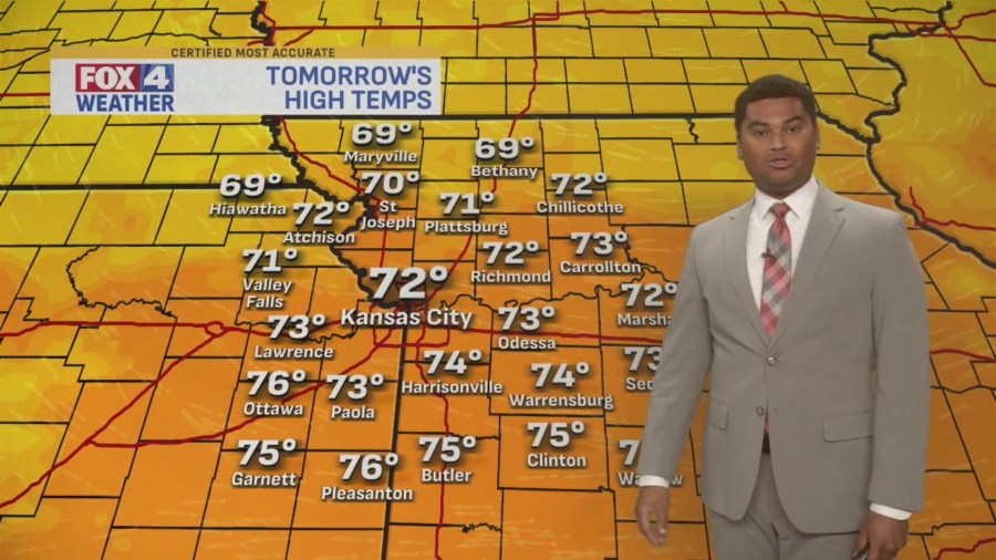 FOX4 Forecast: A very chilly start tomorrow!