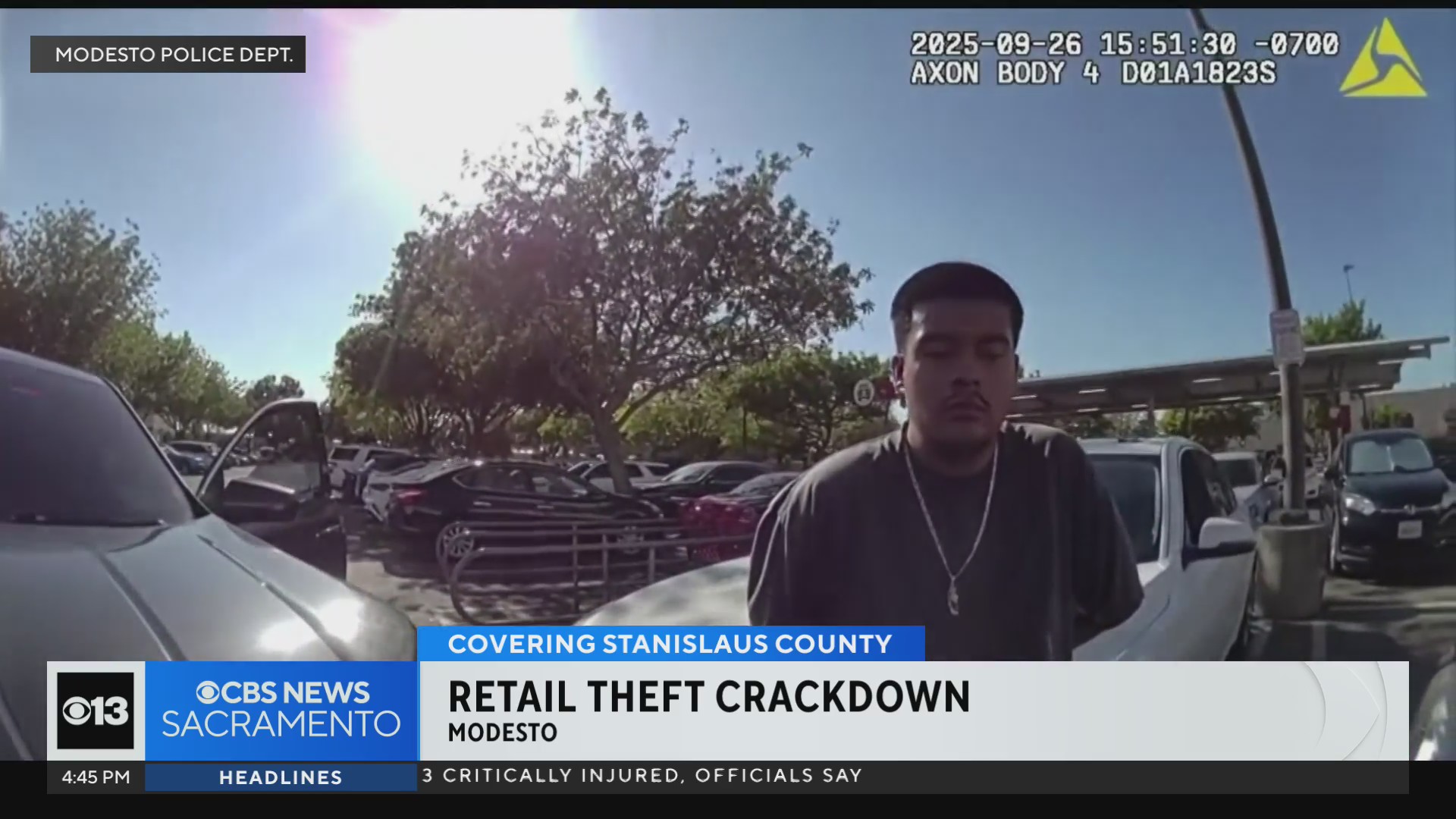 Modesto police retail theft operation leads to homicide arrest