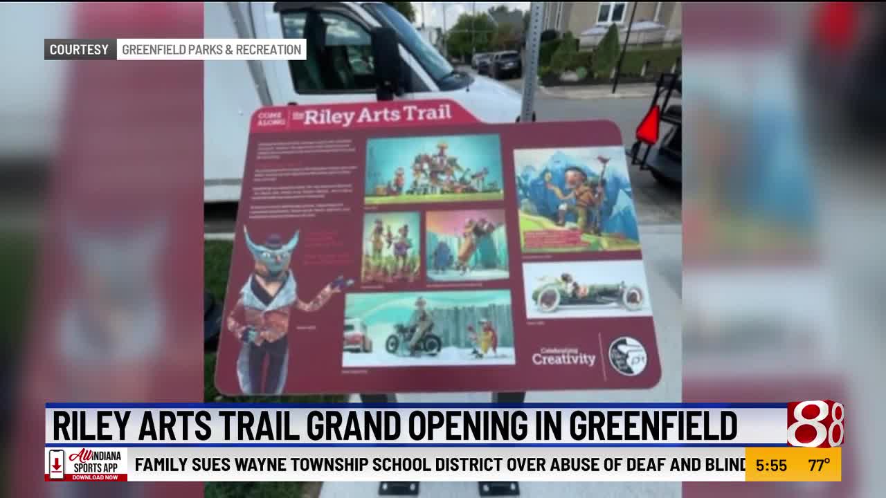Riley Arts Trail grand opening in Greenfield
