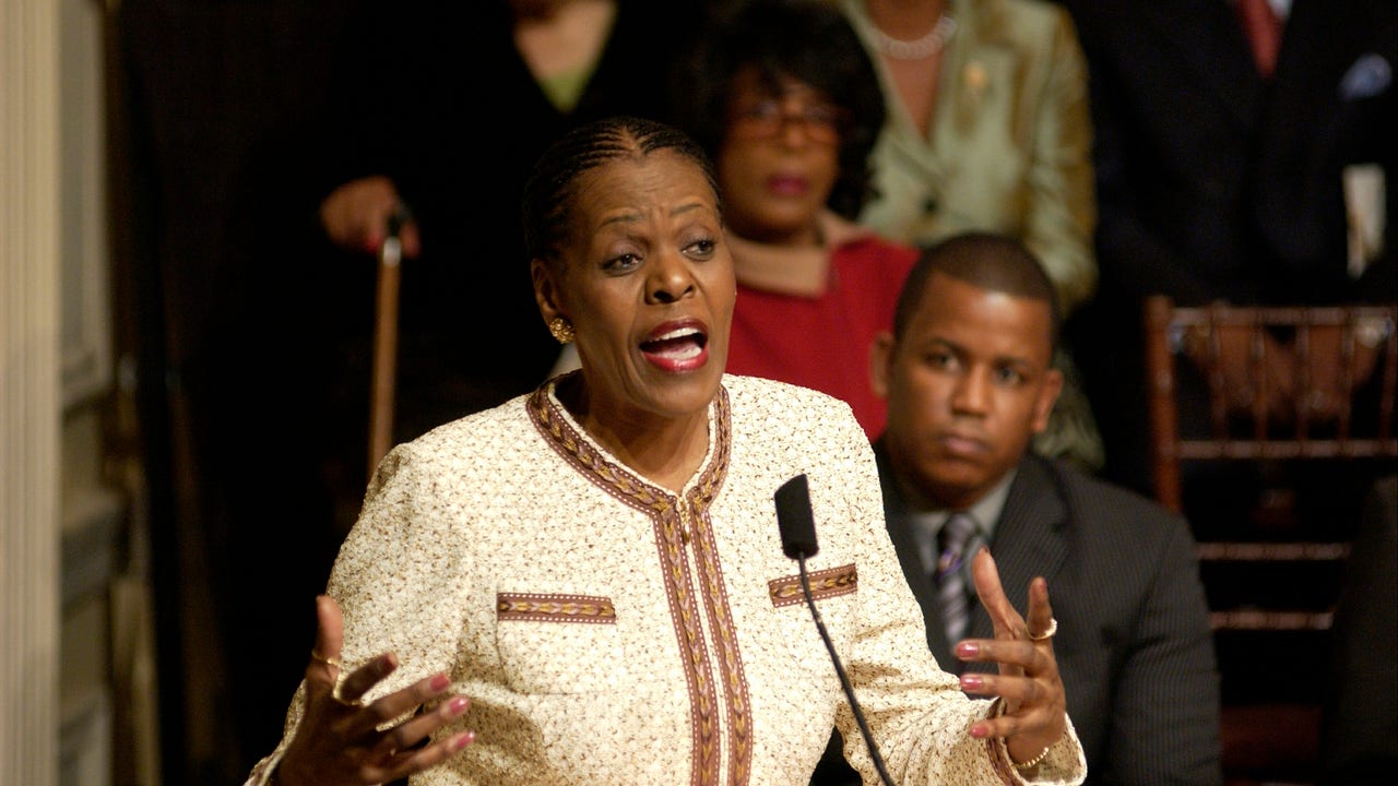 Former US Congresswoman Carolyn Cheeks Kilpatrick dies at 80