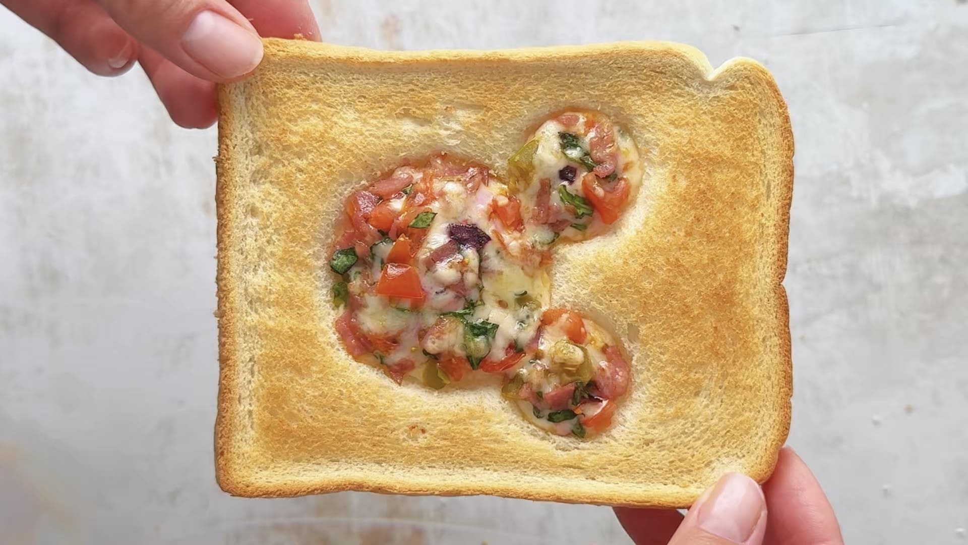Mickey Chopped Toast, Fun and Easy Snack Idea