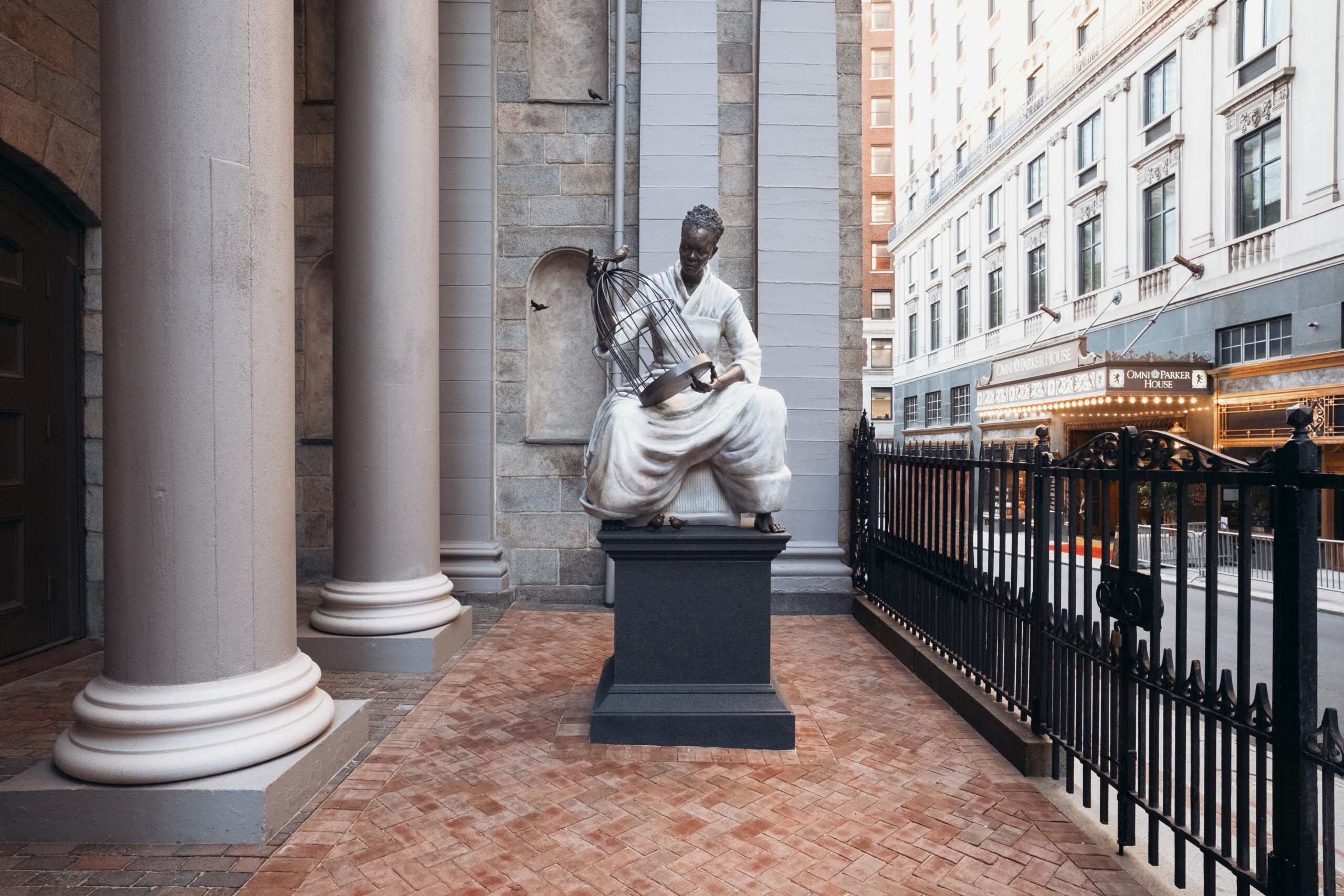 Centuries-old church on the Freedom Trail unveils memorial to people enslaved by past ministers ...
