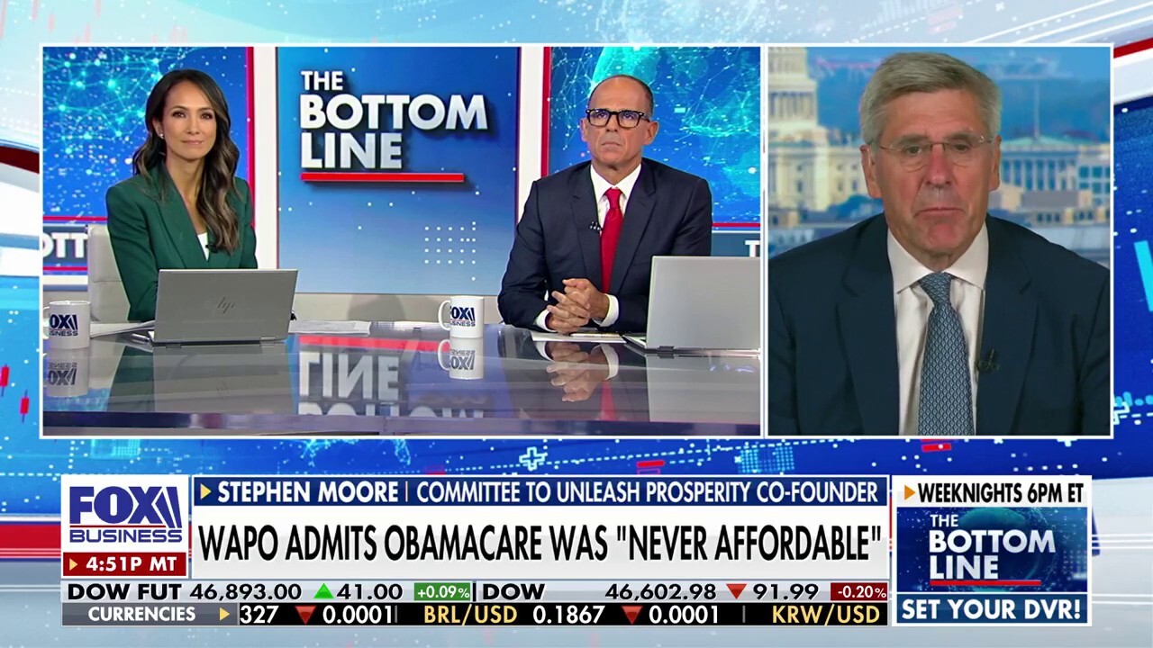 Stephen Moore exposes the ‘ultimate irony’ of the Affordable Care Act