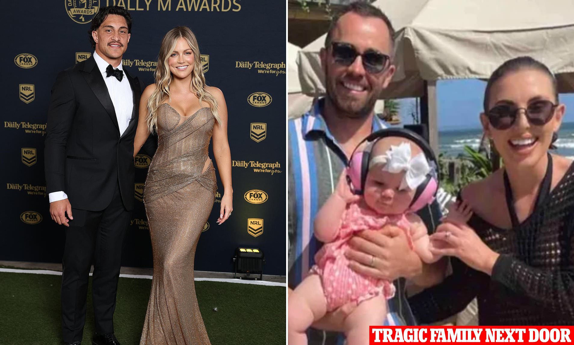 How footy star Kotoni Staggs became a lifesaver for a mum and baby ...