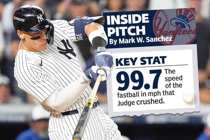 Aaron Judge’s clutch Yankees homer was also a personal best