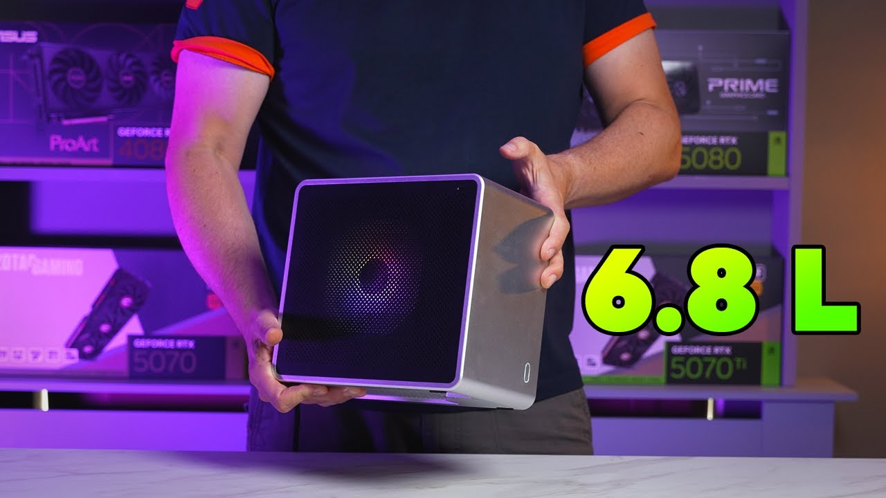 Minimalist Premium Tiny Gaming Build - COOJ MQ6 (9800x3D + 9060 XT)