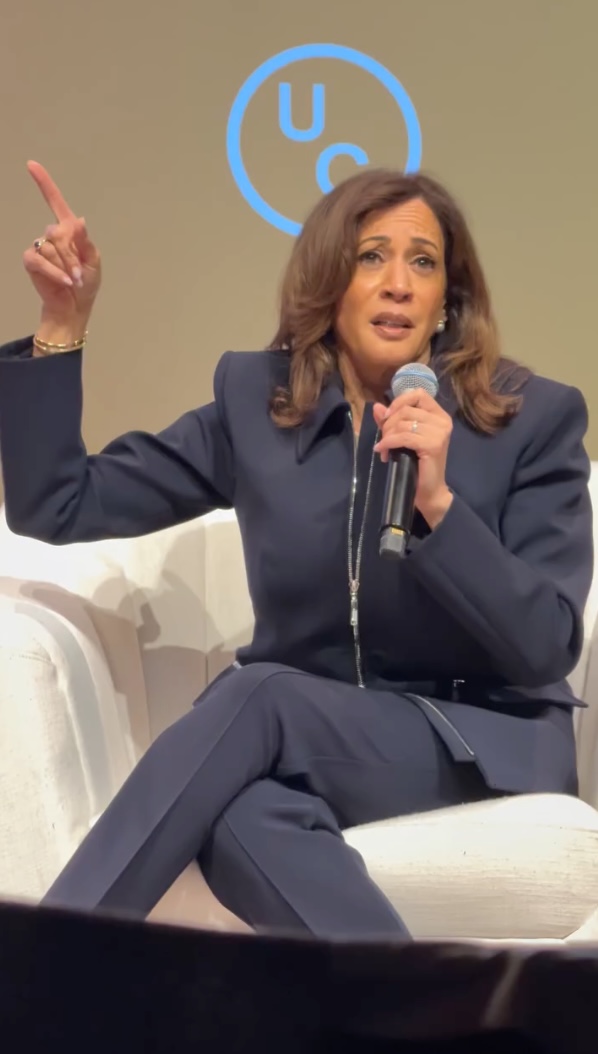 White House mocks Kamala Harris’ ‘cackle’ after she suggests Trump admin is ‘crazy’ at LA event