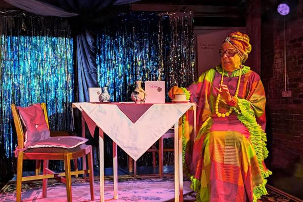 Actor brings play to theatre in department store he once worked in