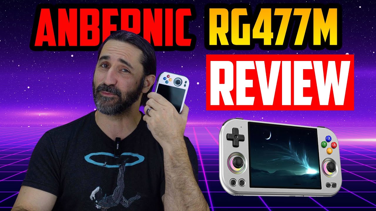 Anbernic RG477M Review: Premium