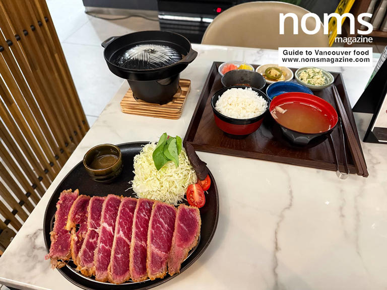 Vancouver's First Gyukatsu Restaurant Kuro Katsu Opens in West End