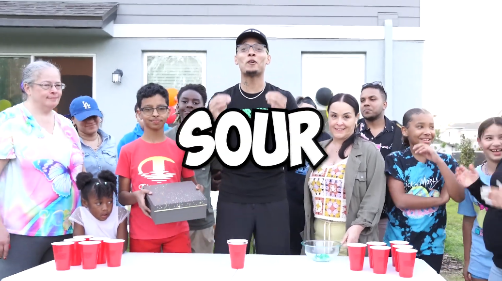 Ultimate Sour and Spicy Soda Pong Challenge – Winner Takes the Mystery Box