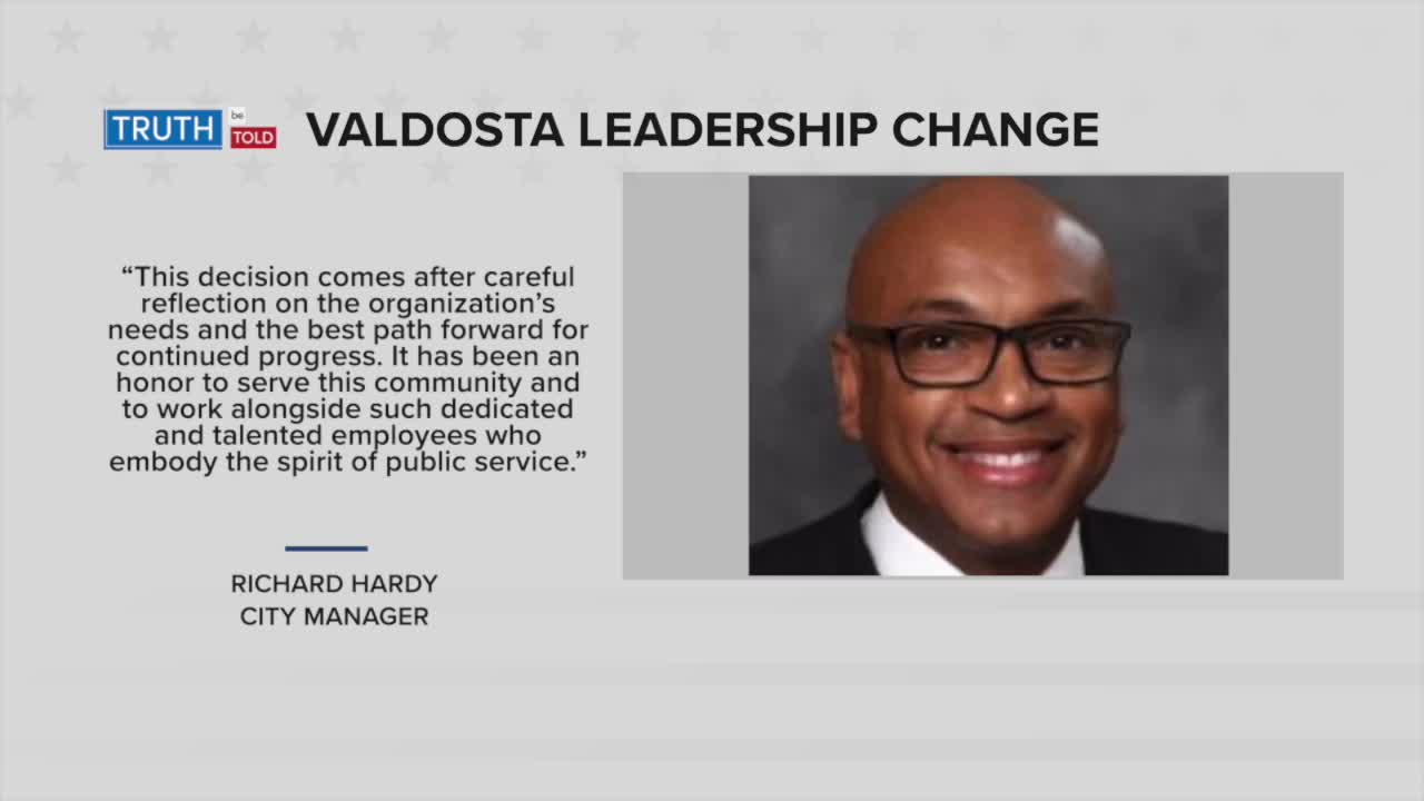 Valdosta City Manager Richard Hardy formally steps down after years of ...