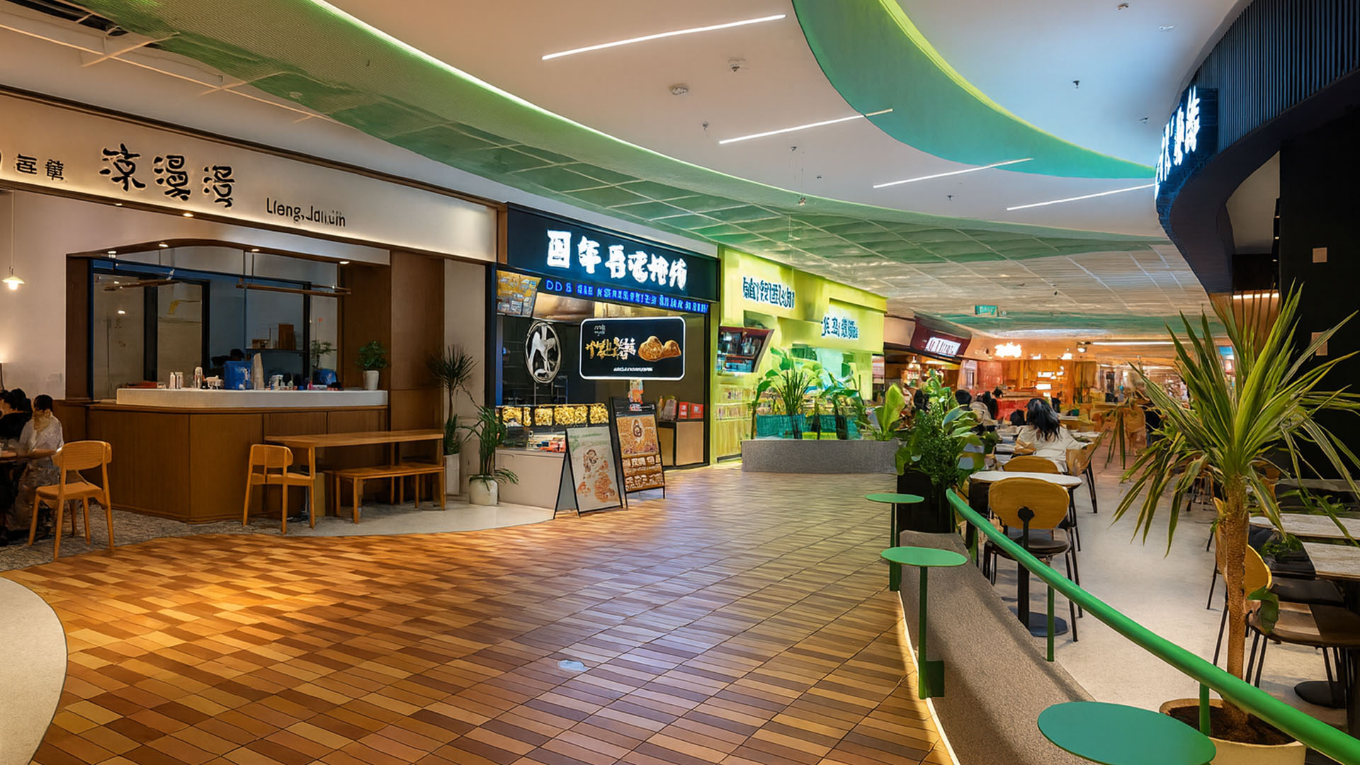 Exploring a Chinese Shopping Center – China 4K