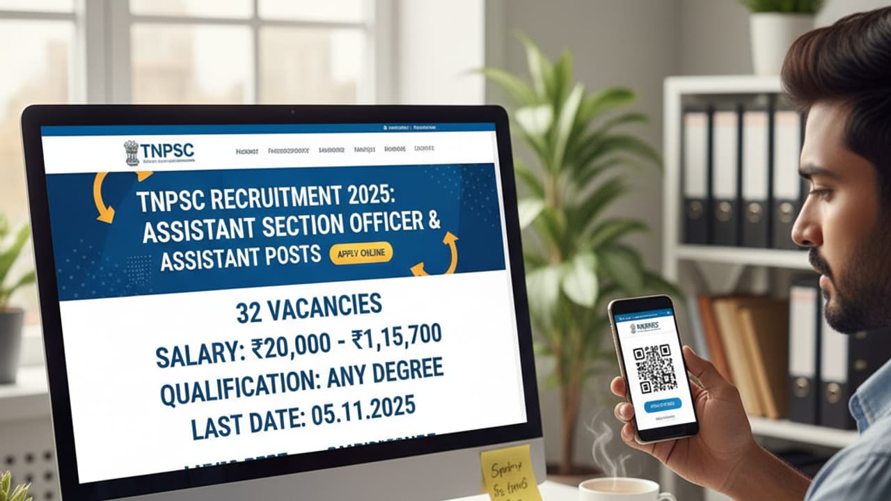 TNPSC Govt Job Alert: Assistant and ASO Posts Announced, Salary up to ...