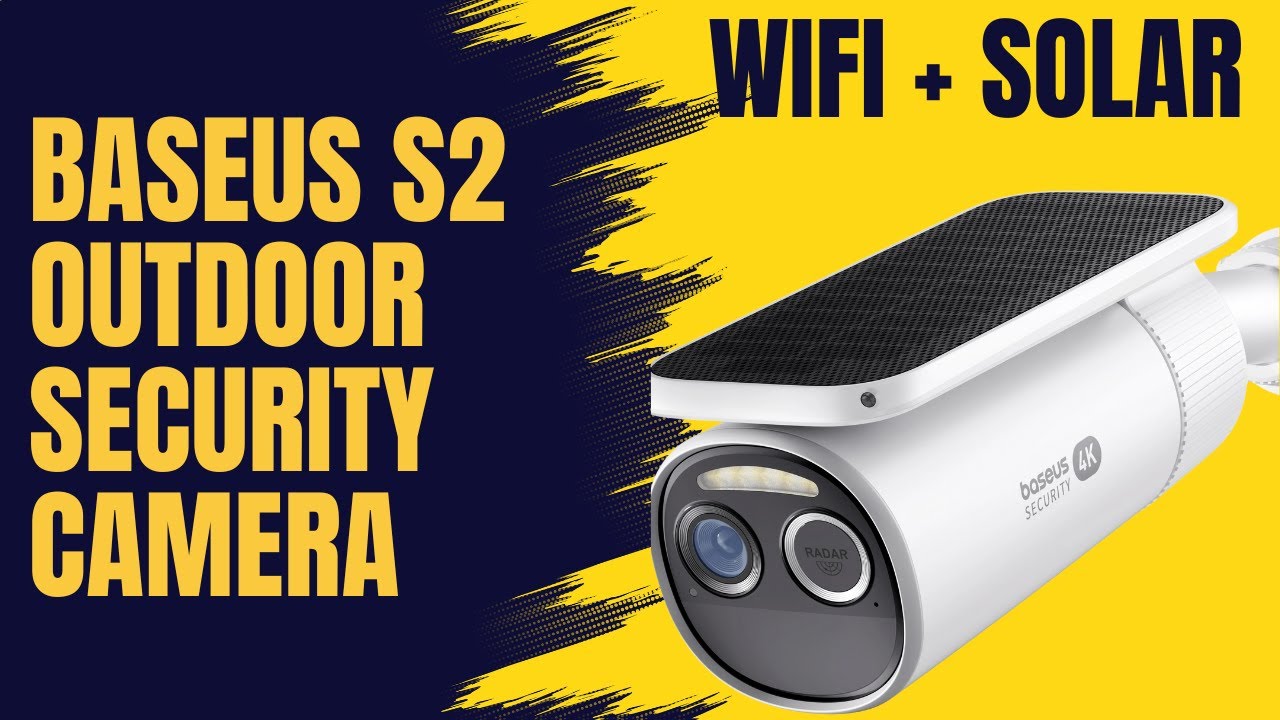 Baseus S2 Outdoor 4K Security Camera – Unboxing & Review