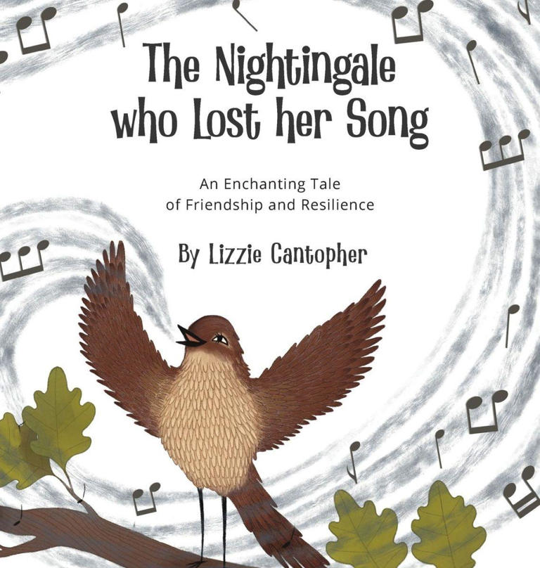 Local author Lizzie Cantopher and her book ”The Nightingale who lost ...