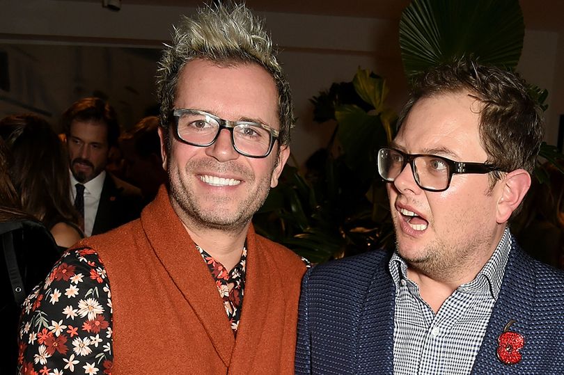 Celebrity Traitors' Alan Carr was forced to reunite with ex for ...