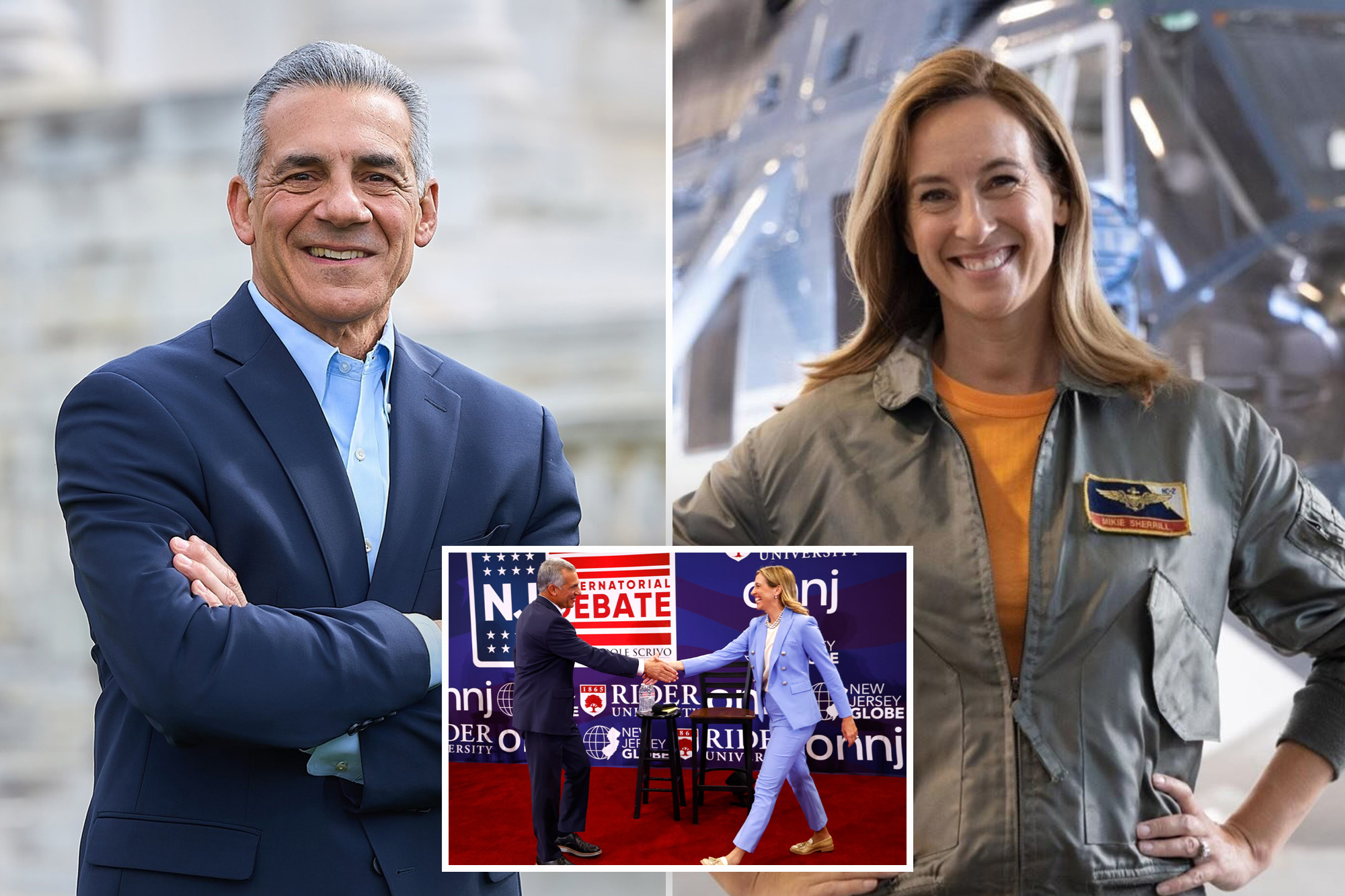 Mikie Sherrill and Jack Ciattarelli face off in final NJ governor ...