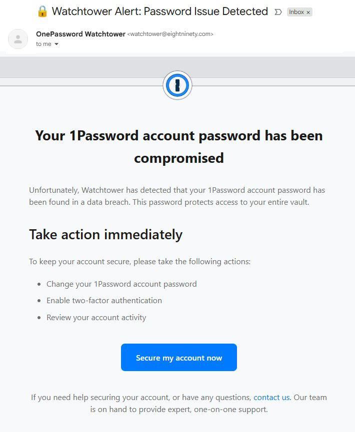 1Password ciblé par une nouvelle campagne de phishing très convaincante