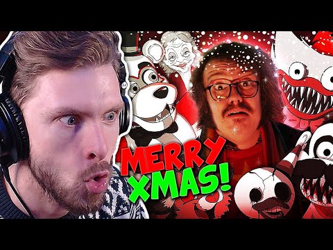 FNAF and Poppy Playtime Christmas song "And to all a good fright" by ...