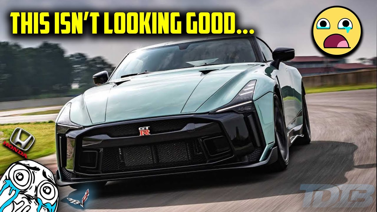 The new 2022 Nissan GTR unveil was a joke