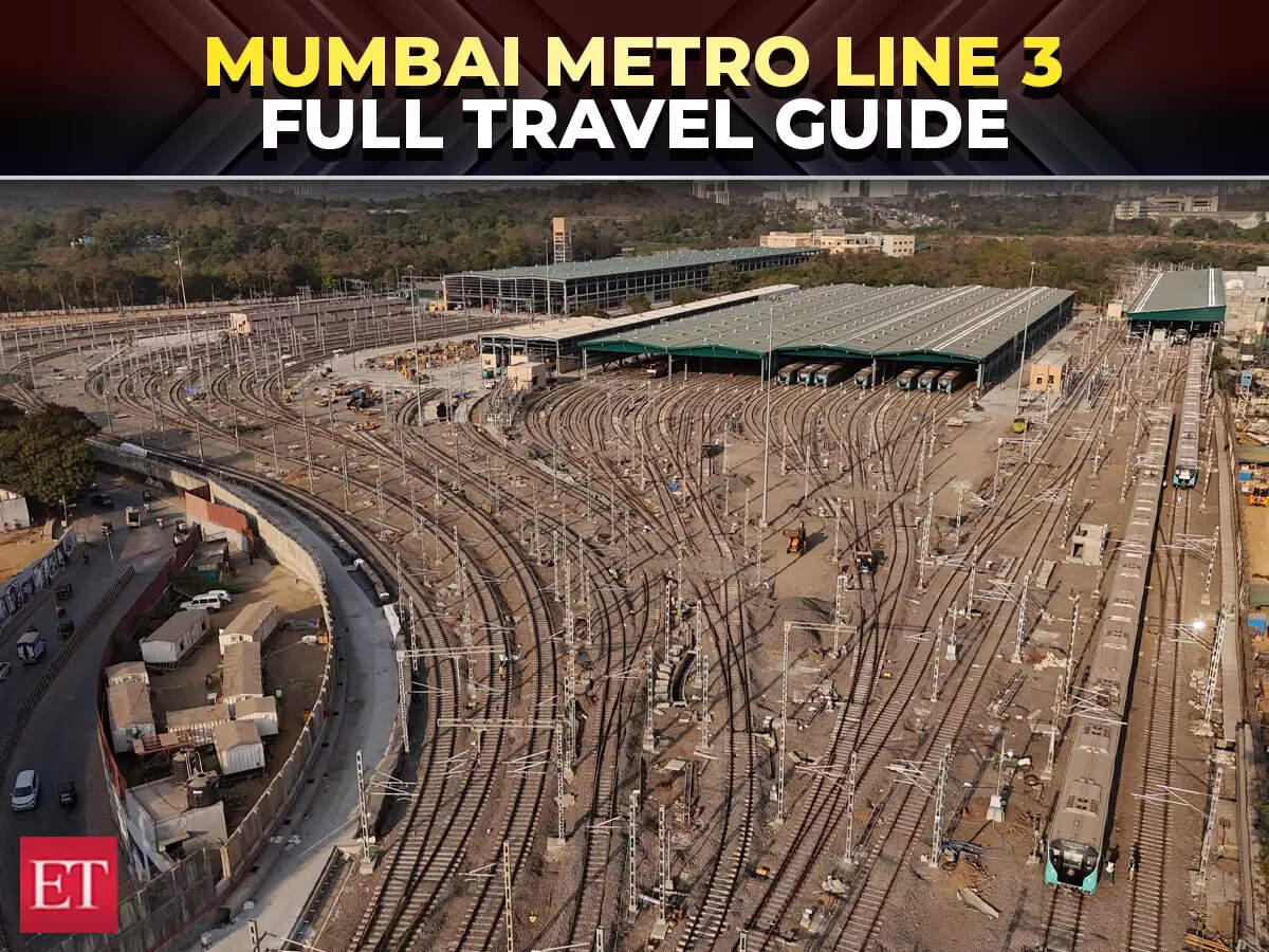 Mumbai Metro Aqua Line 3 opens: Route map, stations, fares, timings ...