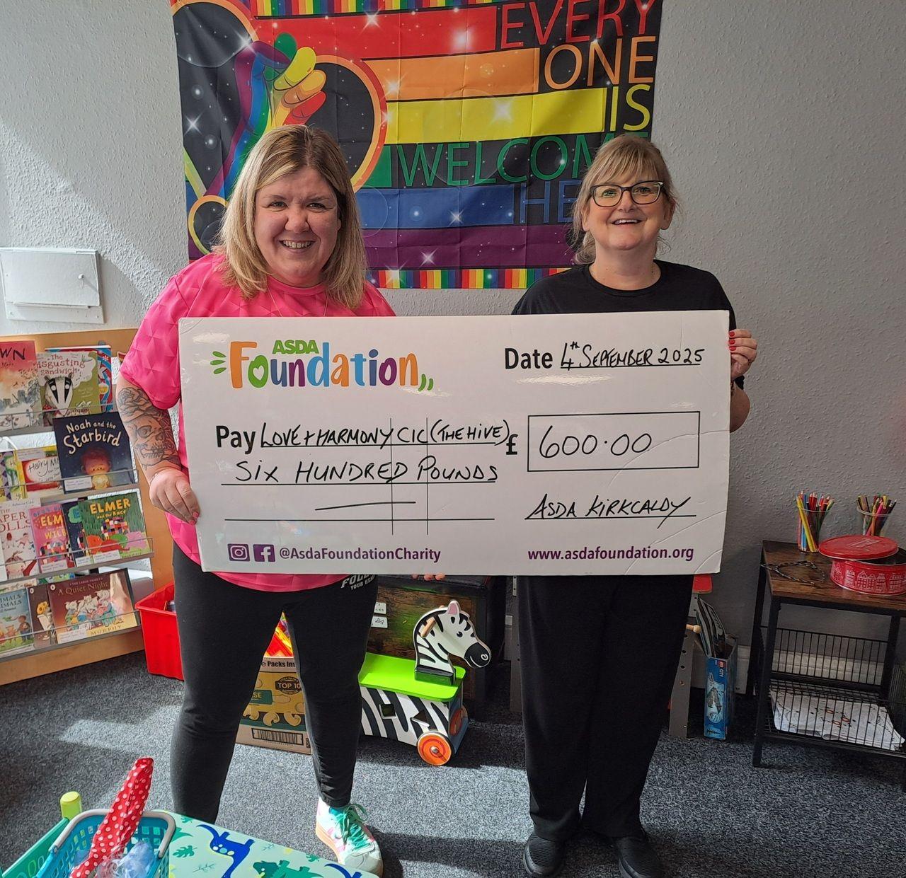 Asda Foundation donates more than £37,000 to foodbanks across Scotland