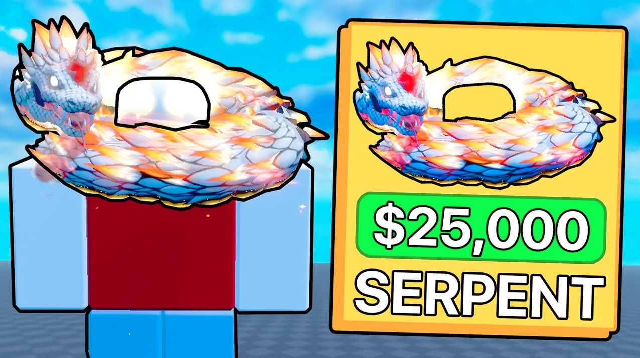 I Spent $25,000 on the Serpent Sword in Roblox Blade Ball