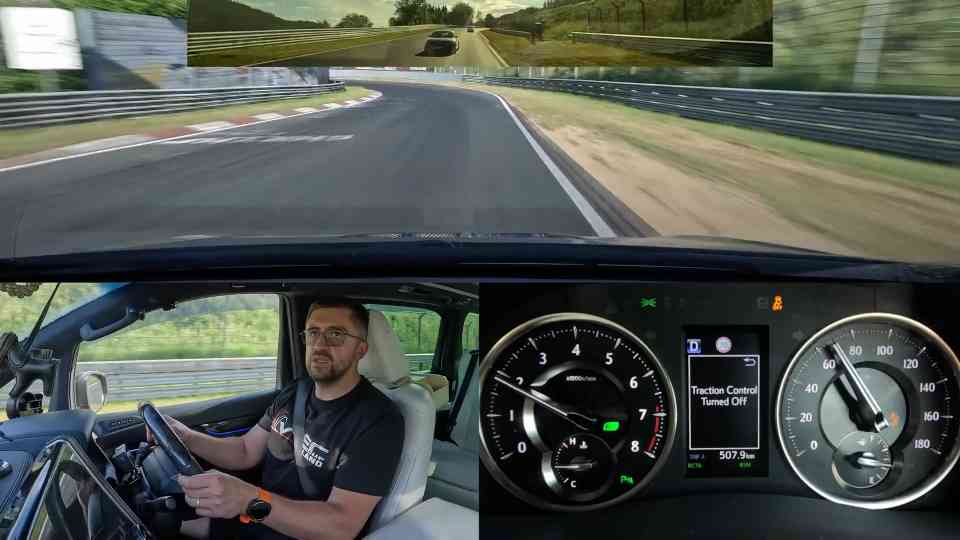 HKS Supercharged Toyota Alphard Nürburgring